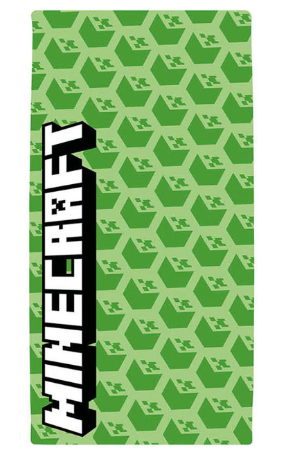 Minecraft Logo Telo Mare Bath Towel 70 x 140cm. ALTRI